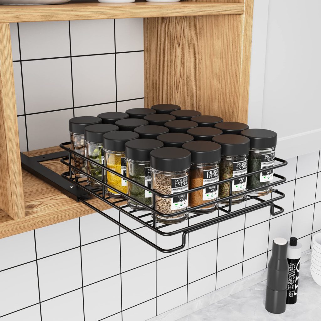 How to Build a Pull-Out Spice Cabinet Rack - Le Meridien Chambers