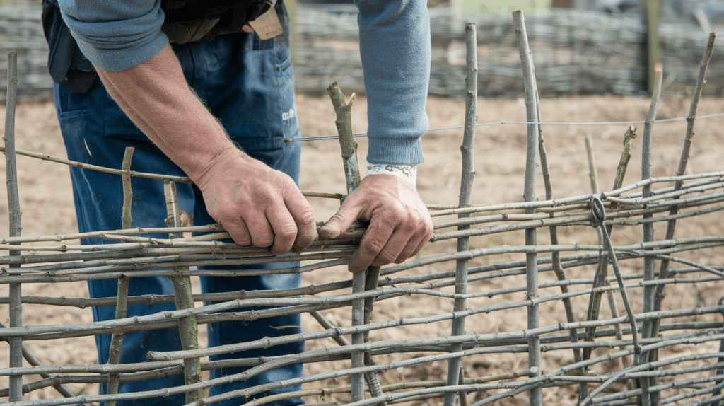 How to Build Wattle Fence and Wattle Fences DIY Guide - Le Meridien ...