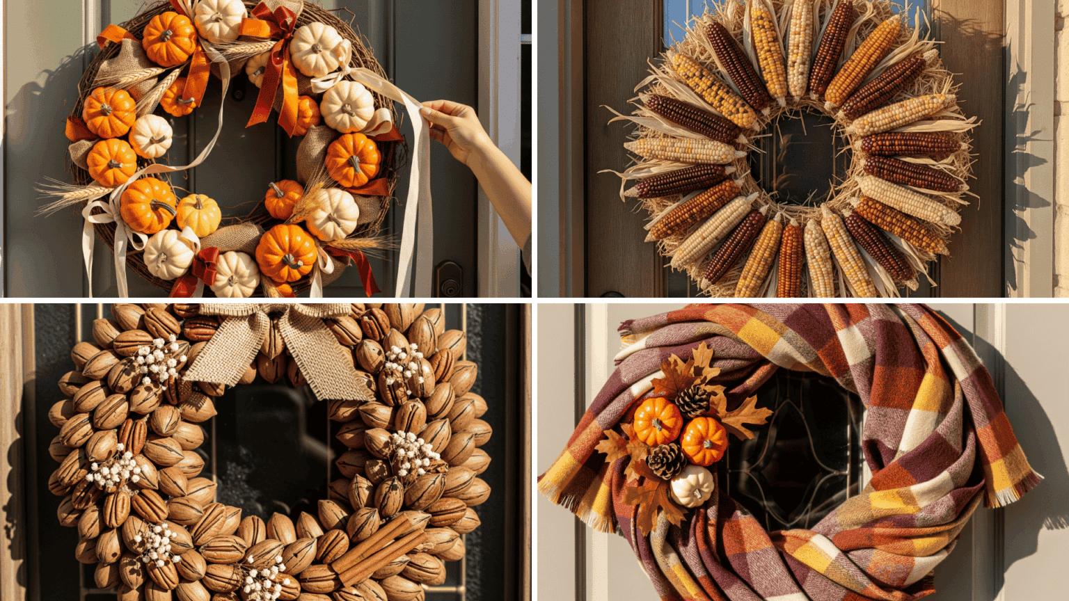 35 Easy DIY Fall Wreath Ideas for Cozy Autumn Decor - Le Meridien Chambers